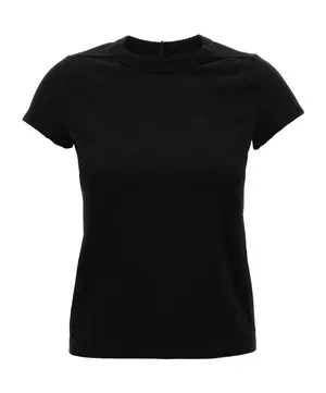 Rick Owens Cropped Level T' T-shirt - Black