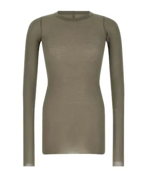 Rick Owens Crew Neck Long-sleeved T-shirt - Grey