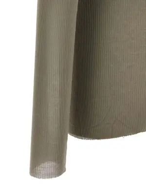 Rick Owens Crew Neck Long-sleeved T-shirt