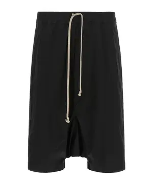 Rick Owens Rick S Pods' Bermuda Shorts - Black