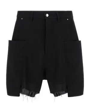 Rick Owens Stefan Cargo' Bermuda Shorts - Black