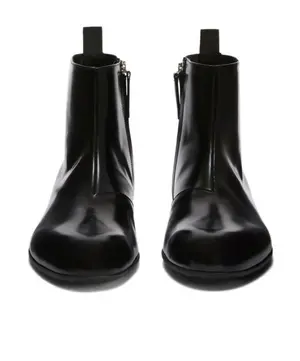 JIL SANDER Leather Ankle Boots