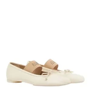 MAISON MARGIELA Anatomic Numeric-strap Ballet Flats