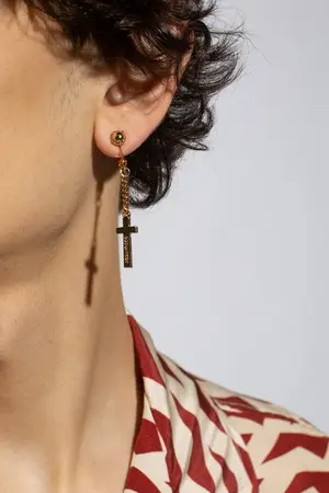 Dsquared2 Cross Pendant Clip-on Single Earring