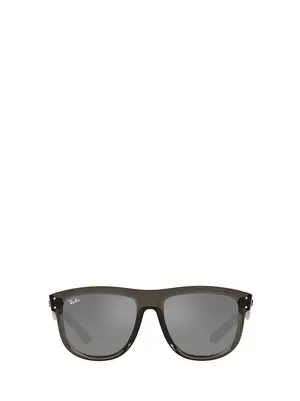 Ray-ban Boyfriend Reverse Square Frame Sunglasses - Gray