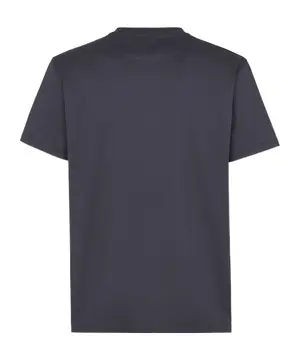 Fendi Logo Embroidered Crewneck T-shirt