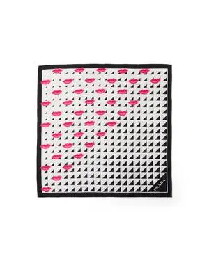 Prada Printed Silk Twill Scarf 55
