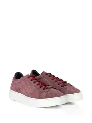 Isaia Suede Lace-up Sneakers