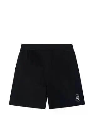 Armani Exchange Logo Detail Shorts - Black