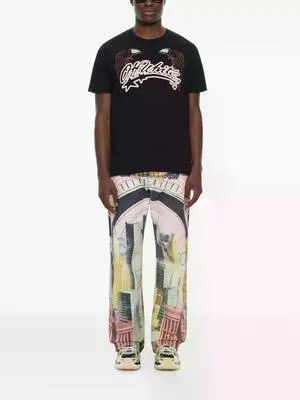 Off-White Swarovski Double Eagle Slim T-shirt
