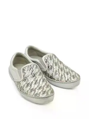 Dior Woven Houndstooth Sneakers