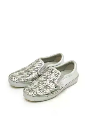 Dior Woven Houndstooth Sneakers
