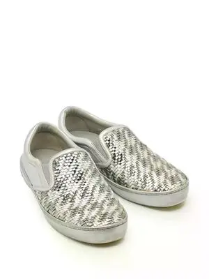 Dior Woven Houndstooth Sneakers