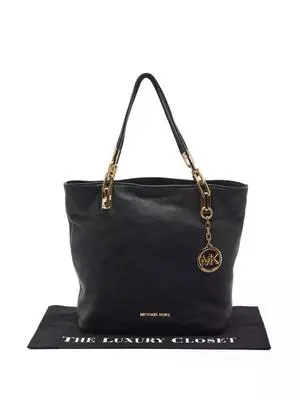 Michael Kors Brooke Leather Tote Bag - Black