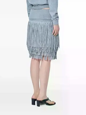 ABRA Layered Fringe Skirt