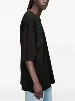 MAISON MARGIELA Logo-print Oversized T-shirt
