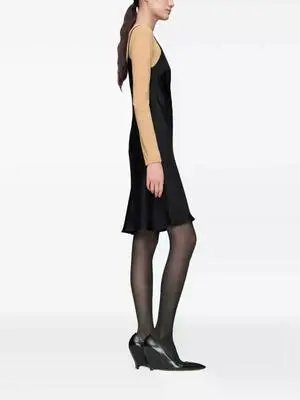 MAISON MARGIELA Satin Bias-cut Slip Mini Dress