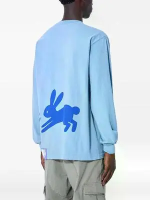 B.EAUTIFUL Graphic-print Long-sleeve T-shirt