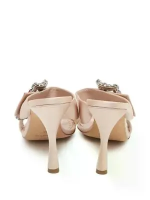 Manolo Blahnik Verda Crystal-embellished Stiletto Sandals