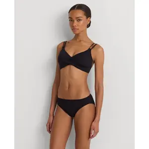Ralph Lauren Solid Hipster Bikini Bottom