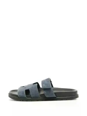 Hermès Chypre Sandals - Blue