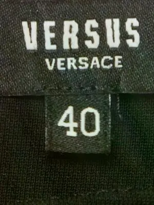 VERSUS Cut-out Stretch-knit Mini Dress