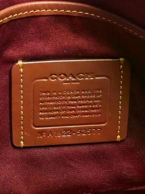 COACH VINTAGE Sutton Signature Monogram Crossbody Bag