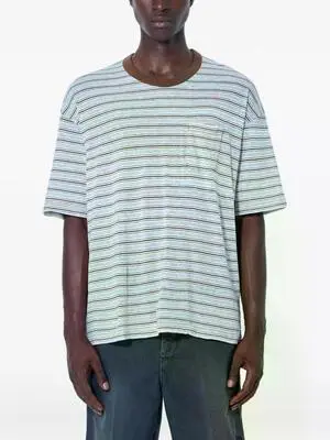 Visvim Striped Chest-pocket T-shirt