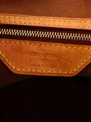 LOUIS VUITTON Monogram Canvas Horizontal Tote Bag - Brown