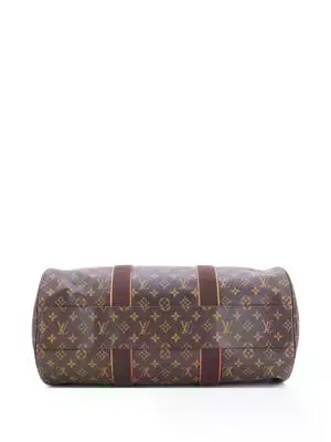LOUIS VUITTON Beaubourg Sporty Duffle Bag Monogram Canvas Travel Bag - Brown