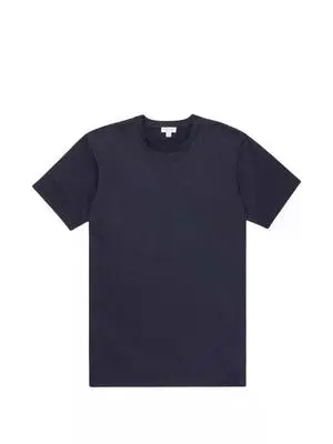 Sunspel Crew-neck Cotton T-shirt - Blue
