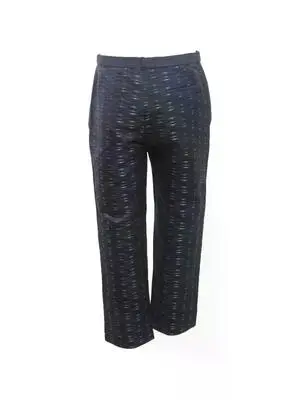 ARMANI Jacquard Straight-fit Trousers