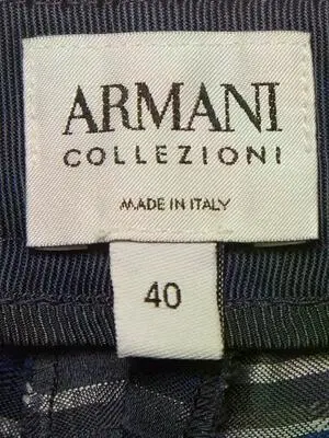 ARMANI Jacquard Straight-fit Trousers
