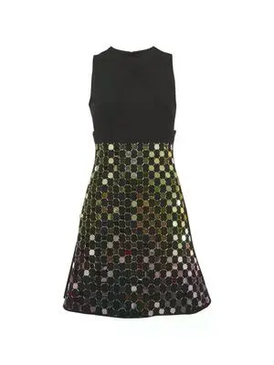 David Koma Embellished A-line Mini Dress