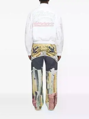Off-White Moneyworld Graphic Slim-fit Jeans