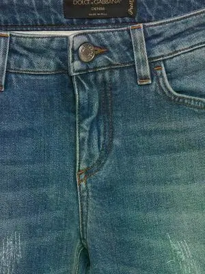 Dolce & Gabbana Distressed Skinny Jeans
