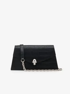 Alexander McQueen Skull Mini Bag - Black