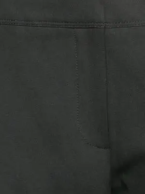 Burberry Tailored Cropped Trousers With Jetted Pockets