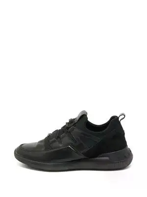 TOD'S Leather And Suede Sneakers - Black