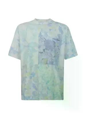MAISON MARGIELA Floral-print Patchwork T-shirt