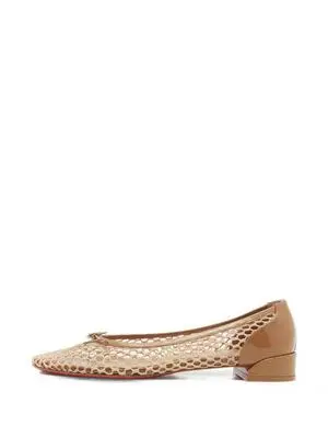 CHRISTIAN LOUBOUTIN Sweetie Mesh Ballet Flats