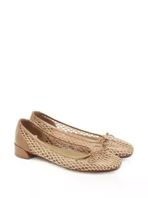 CHRISTIAN LOUBOUTIN Sweetie Mesh Ballet Flats