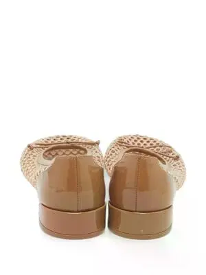 CHRISTIAN LOUBOUTIN Sweetie Mesh Ballet Flats