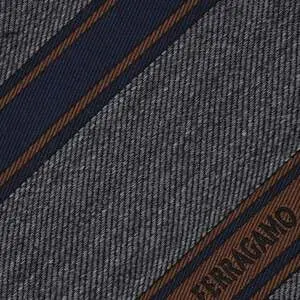 FERRAGAMO Regimental Jacquard Tie