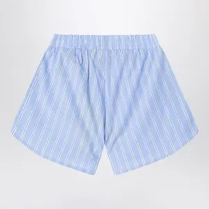 OFF-WHITE™ Light Striped Cotton Shorts
