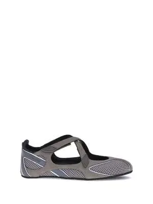 Attico Nomad Ballerinas - Gray