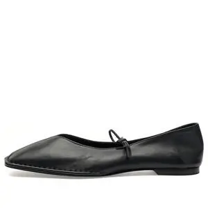 ALOHAS Sway Leather Ballet Flats - Black