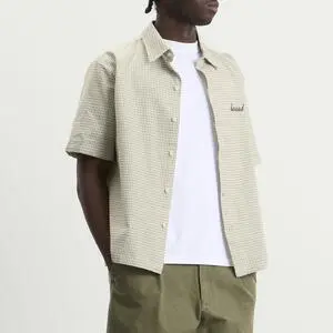 BOUND Gingham Cropped Shirt