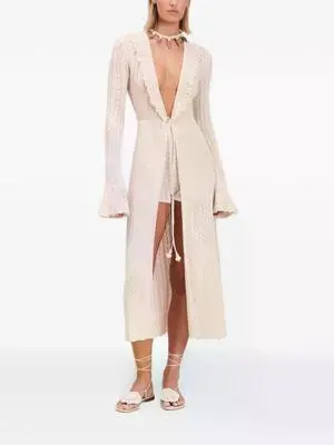 Devon Windsor Sienna Crochet-knit Beach Cover-up