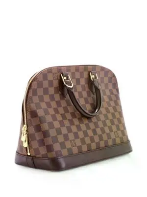 LOUIS VUITTON Alma Handbag Damier Pm Satchel